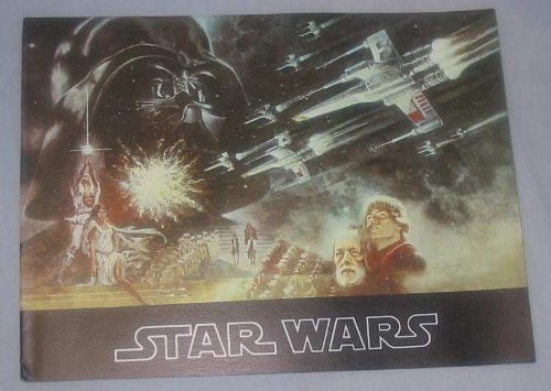 Star Wars movie program from 1977 theatrical release, British: George ...