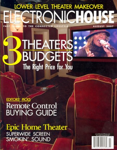 Electronic House, August 2007 Issue: Amazon.com: Books