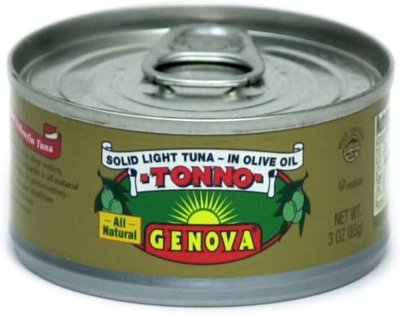 Amazon.com : Genova Premium Yellowfin Tuna in Water with Sea Salt, 5 ...