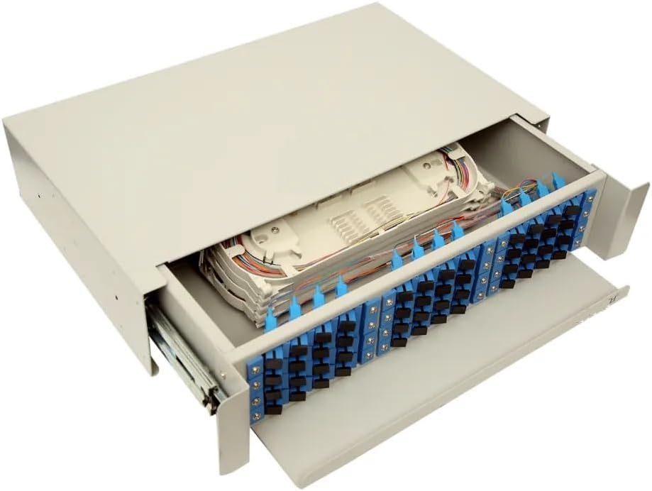 Buy Hanutech FTTH FDB Fiber Distribution Box 48 Port SC/UPC FMS Fully ...