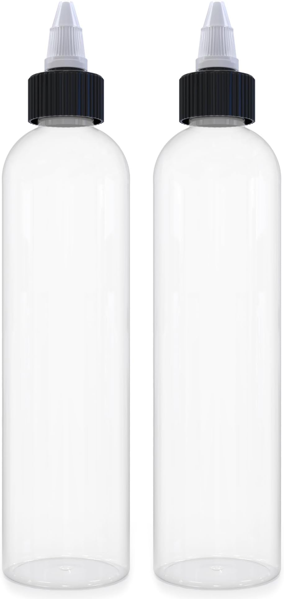 Amazon.com: Beauticom 6 Oz Blue Push Down Acetone Labeled Empty Bottle ...