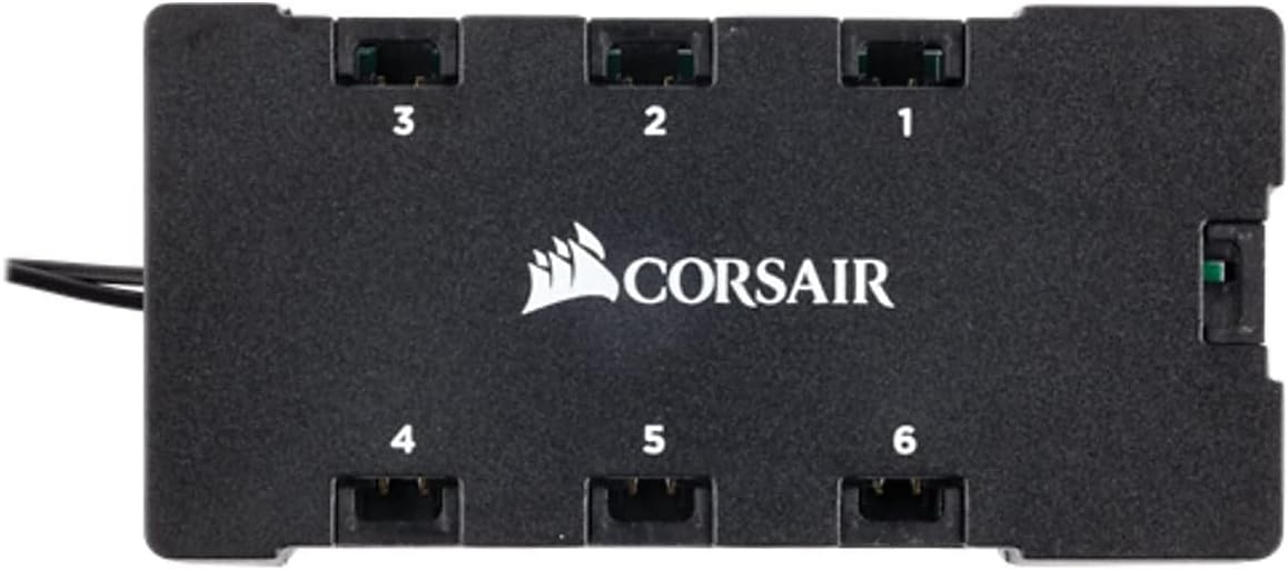 Corsair RGB LED Fan Hub Controller - Black, Pack of 1 : Amazon.co.uk ...