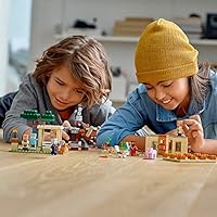 Amazon.com: LEGO Minecraft The Villager Raid 21160 Building Toy Action ...