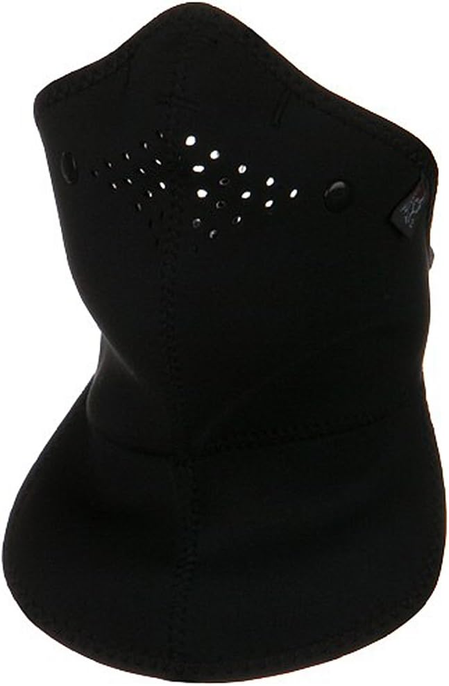 Neo-X Half Face Neck Mask with Removable Filter and Neck Shield - Black ...