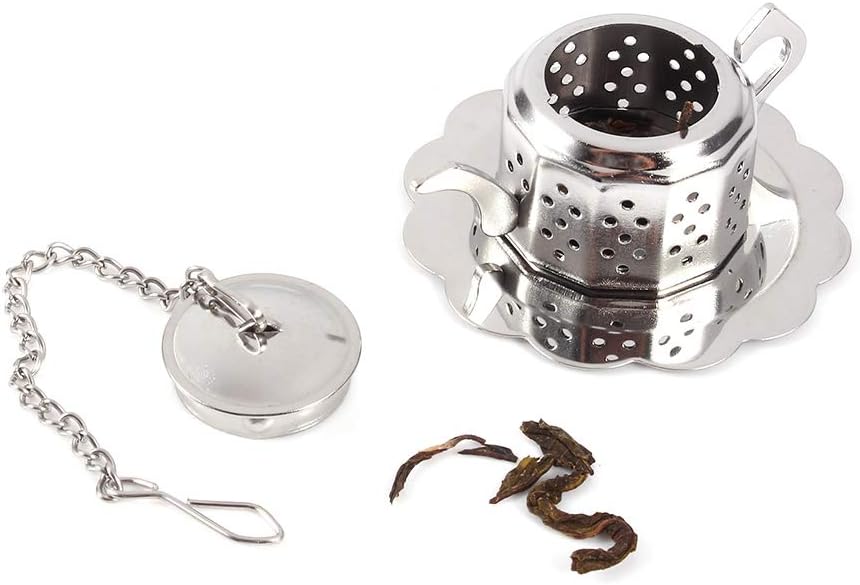 Alvinlite Tea Strainer, Loose Tea Infuser Leaf Strainer Diffuser Herbal ...