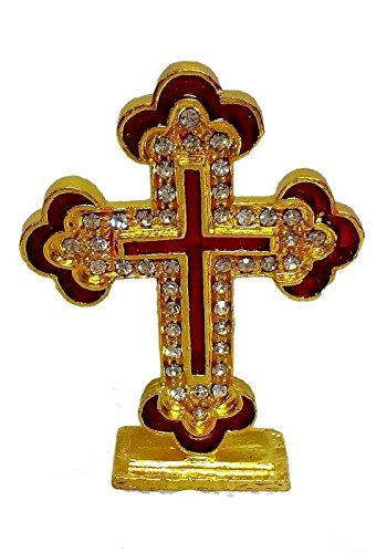 Buy Swarnim Jewellers Brass Ajanta Cross Idol - (6 CM x 4 CM x 6 CM ...
