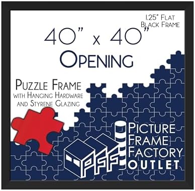 Amazon.com - PFF PictureFrameFactoryOutlet - 40x40 Inch - Premium 1.25 ...