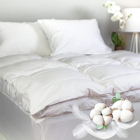 Amazon.com: Holy Lamb Organics Quilted Ultimate Wool Mattress Topper ...