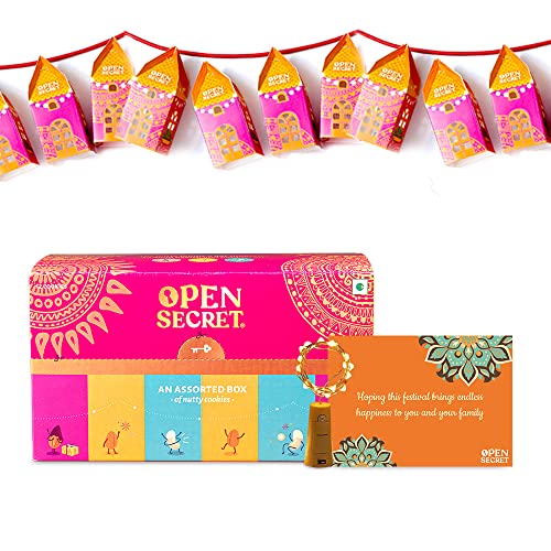 Open Secret Snack Gifts Hamper Box| Assorted Chocolate Cookies Biscuits ...
