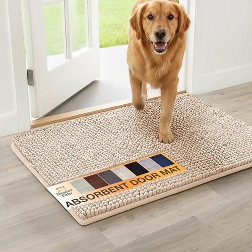 Amazon.com : Neater Pets Muddy Paws Dog Door Mat 24” x 17” – Super ...