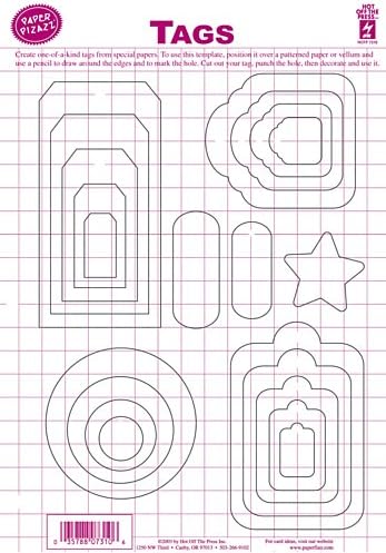 Amazon.com: Hot Off The Press - Tags Template