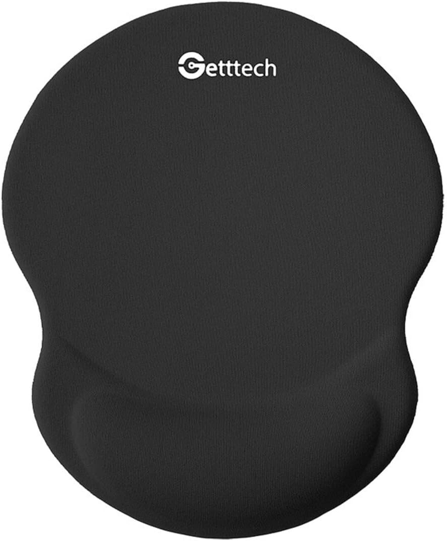 GETTTECH Alfombrilla Mouse Pad con reposa muñecas de Gel, Textil Alta ...