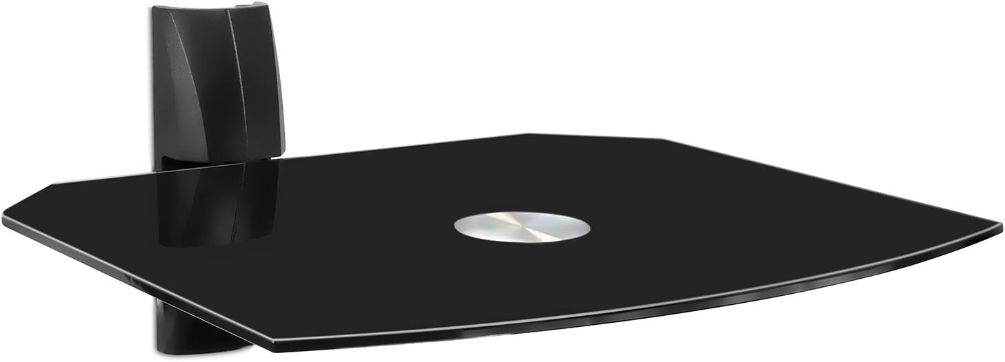 Amazon.com: Mount-It! Floating Wall Mounted Shelf Bracket Stand for AV ...