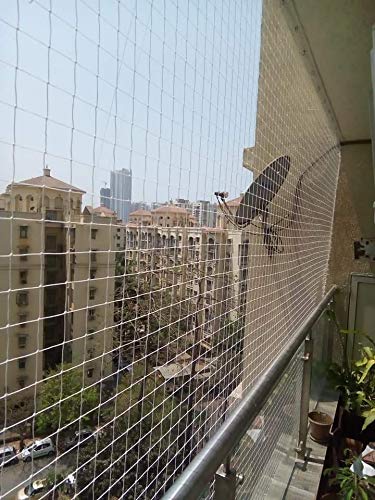 ABCD PCM Pigeon Net Kabootar Jali Bird Protection Balcony Safety Net ...