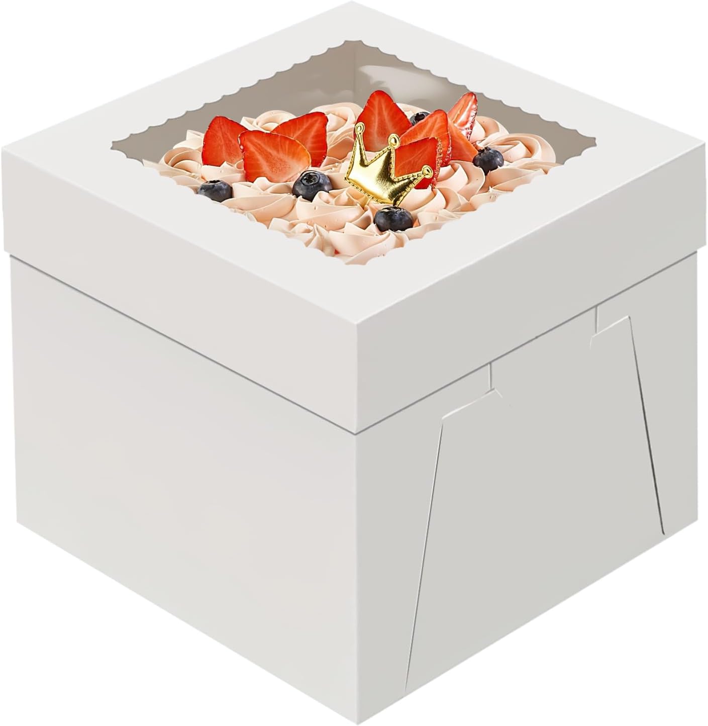 Amazon.com: Zhanmai 20 Set Strawberries Boxes with Window 10x7x2.5 Inch ...