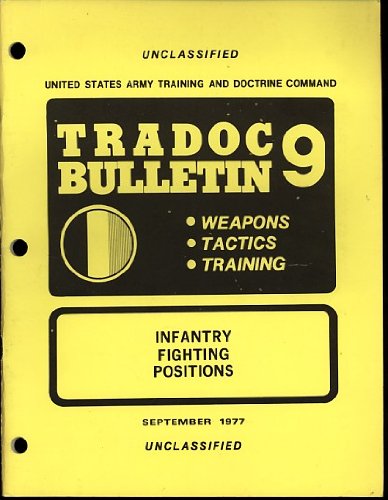 Infantry Fighting Positions TRADOC Bulletin No. 9: U. S. Department of ...