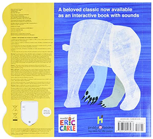 Polar Bear, Polar Bear What Do You Hear? sound book - Smart Kid Gifts