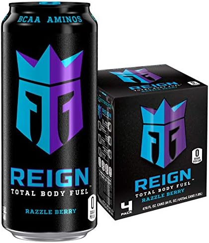 Amazon.com : Reign Total Body Fuel Razzle Berry Energy Drink, 16 Fl Oz ...