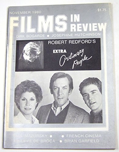 Films in Review, Vol. 31, No. 9 (November, 1980): Ronald Bowers, DeWitt ...