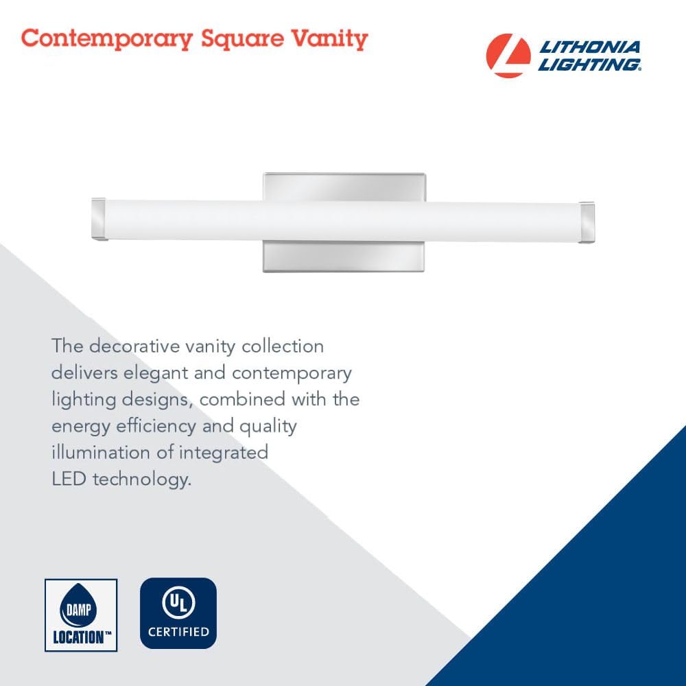 Snapklik.com : Lithonia Lighting 24-Inch LED Vanity Light
