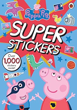 Amazon.com: Peppa Pig Super Stickers Activity Book: 9780241252673: NILL