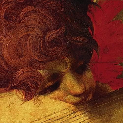 Amazon.com: Bruce McGaw Graphics Musical Angel detail, Rosso Fiorentino ...