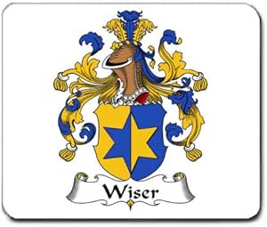 Amazon.com: Wiser Family Crest Coat of Arms Mouse Pad : Office Products