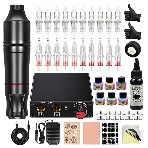 Top 10 Beginner Tattoo Machine Kits of 2022 - Katynel
