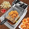Deep Fat Fryer 10l Capacity 2500W – Stainless Steel Chip Pans with ...