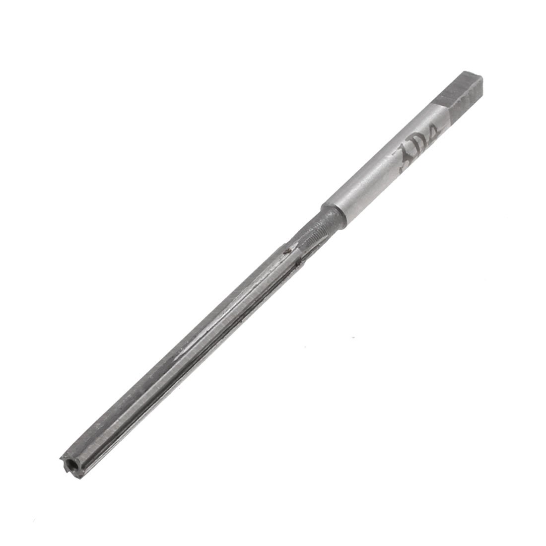 uxcell Straight Shank 6 Flutes 3mm x 33mm Cutting HSS Machine Reamer ...