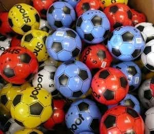 PoundSaver ® Soft Lightweight PVC Plastic Shoot Soccer Football Play ...