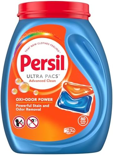 Amazon.com: Persil Ultra Pacs Advanced Clean Oxi+Odor Power Laundry ...