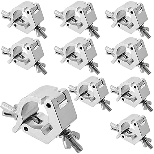 Amazon.com: 10 Pack Stage Lighting Clamps for DJ Lighting Products ...
