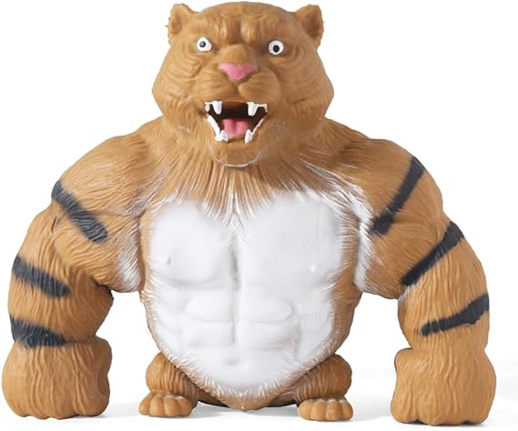 Amazon.com: MonkeWorld Tiger Trending Stretchy Toy Squishy Kids Adult ...