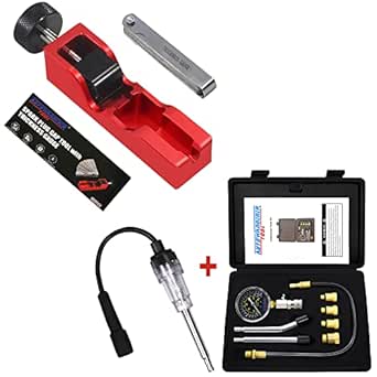Amazon.com: Automotive Engine Compression Tester Kit with Spark Plug ...