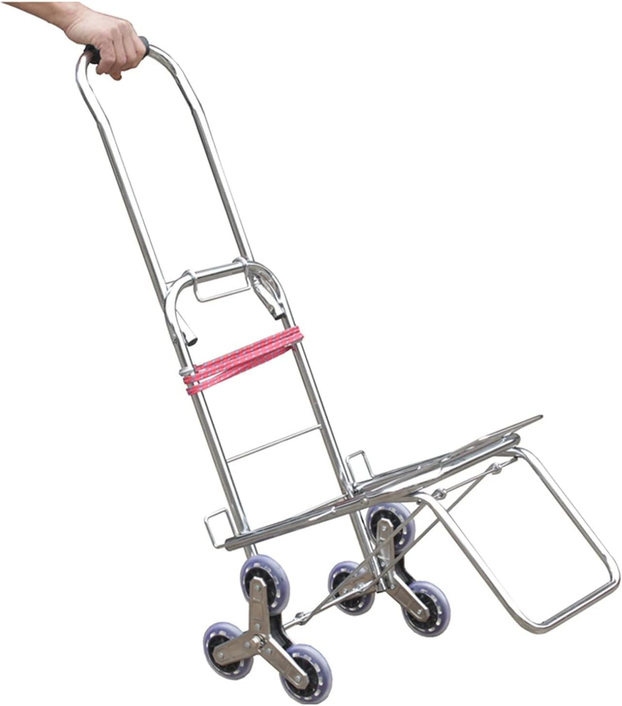 Amazon.com: Hand Trucks Hua 6-Wheel Stair Climbing Hand Trucks ...