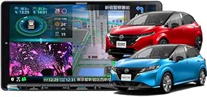 Amazon.co.jp: 9V型彩速ナビMDV-M910HDL+TBX-N004ノート/ノートオーラ(E13系)用取付キットセット : 車＆バイク