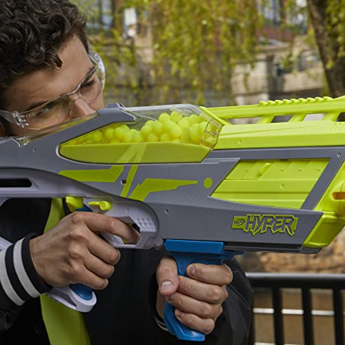 Nerf Hyper Evolve-100 Blaster, 70 Hyper Rounds, Spring-Open Instant ...