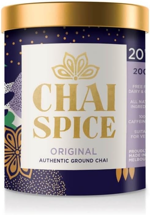 Amazon.com : Chai Spice Authentic Ground Chai Original Powder 200g ...