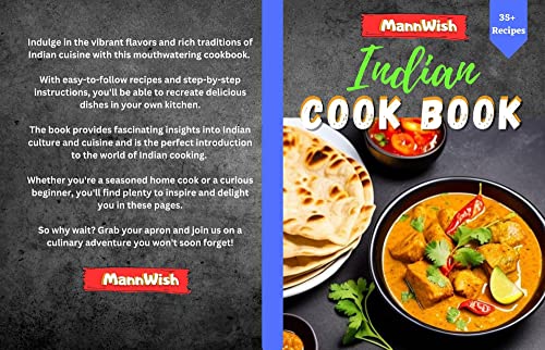 Indian Cook Book : 35+ most popular Indian recipes with ingredients and ...