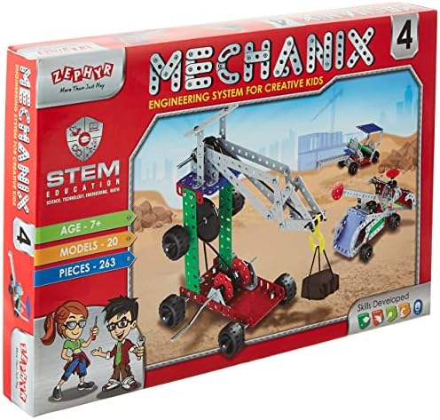 Mechanix Basic - STEAM Education, DIY Toy, Building & Construction Set ...