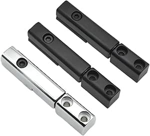 IZFTAHTH Zinc Alloy Black/White Adjustable Split Hinge for Electrical ...