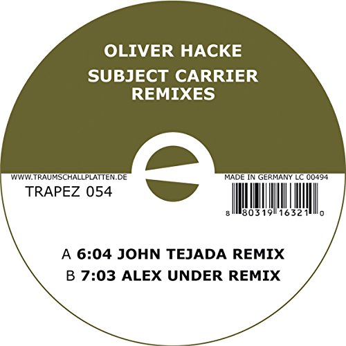 Subject Carfrier Remixes von Oliver Hacke auf Amazon Music Unlimited