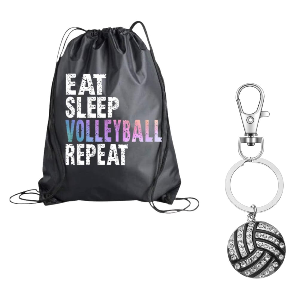 Amazon.com | Sportybella Volleyball Gift Bundle, Volleyball Keychain ...
