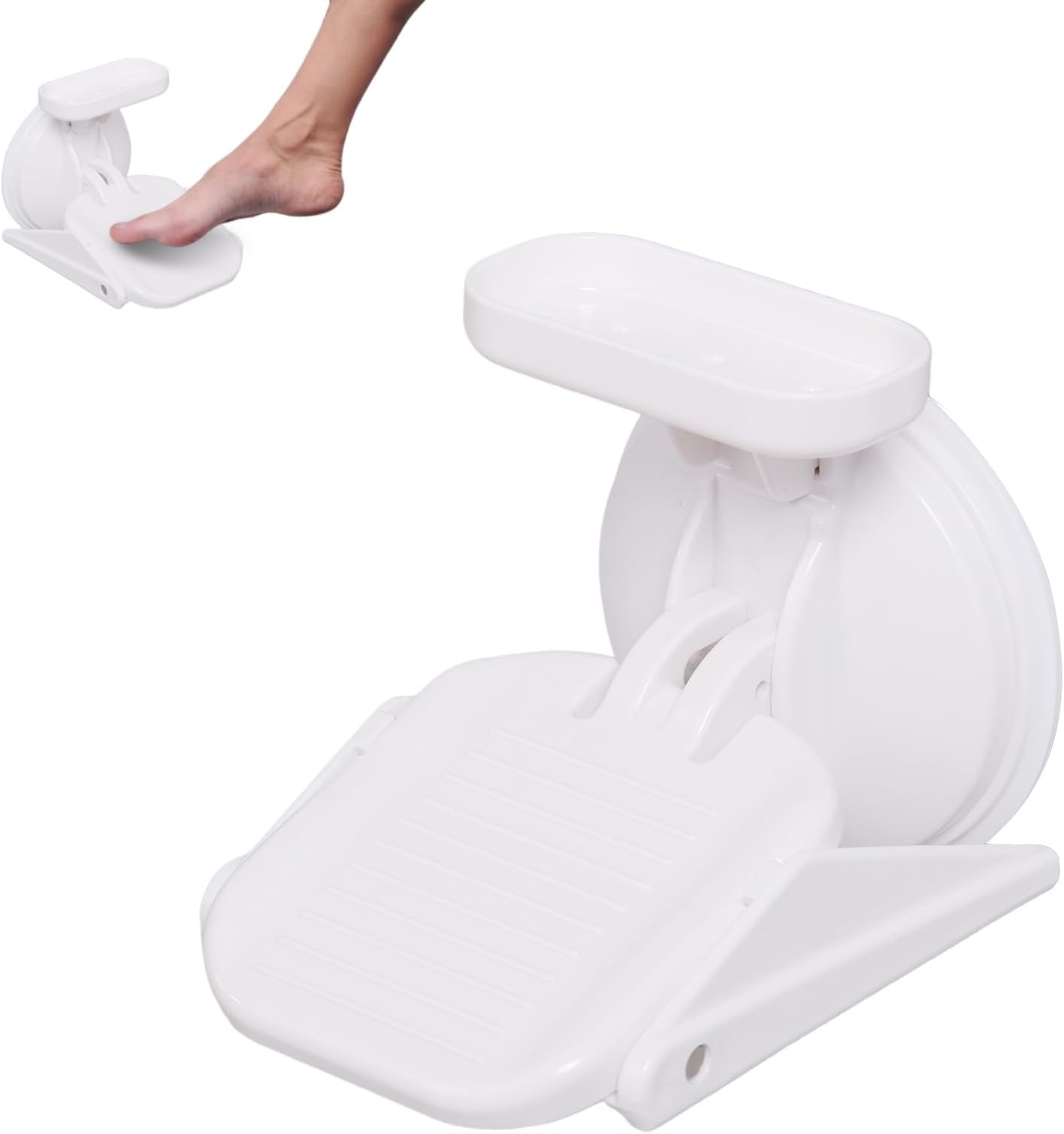Amazon.com: Tokokimo Shower Foot Rest, Pedicure Foot Rest, Shower Stool ...