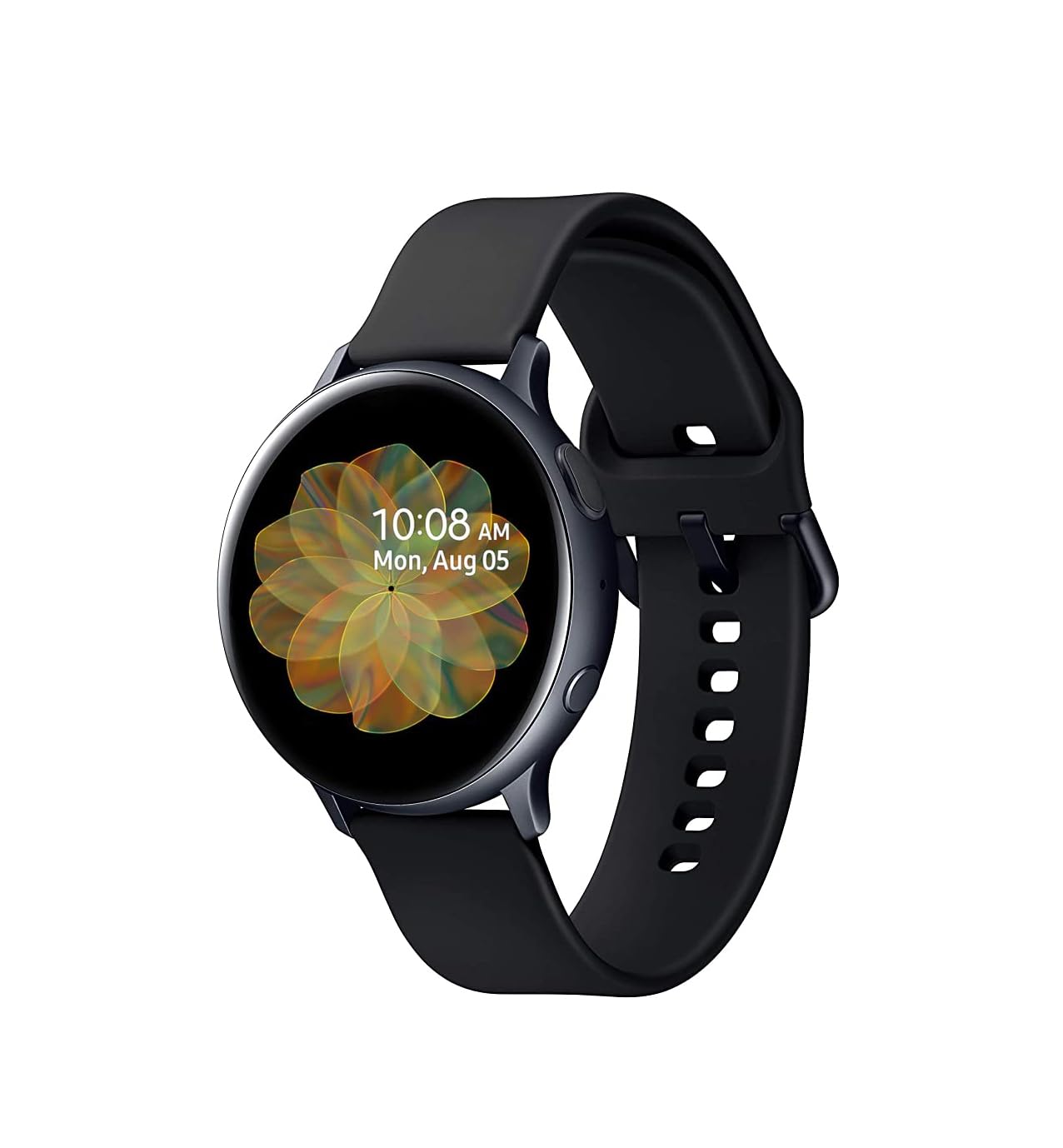 SmartWatch Active 2 (Bluetooth, 44 mm) - Black, Aluminium Dial, Silicon ...