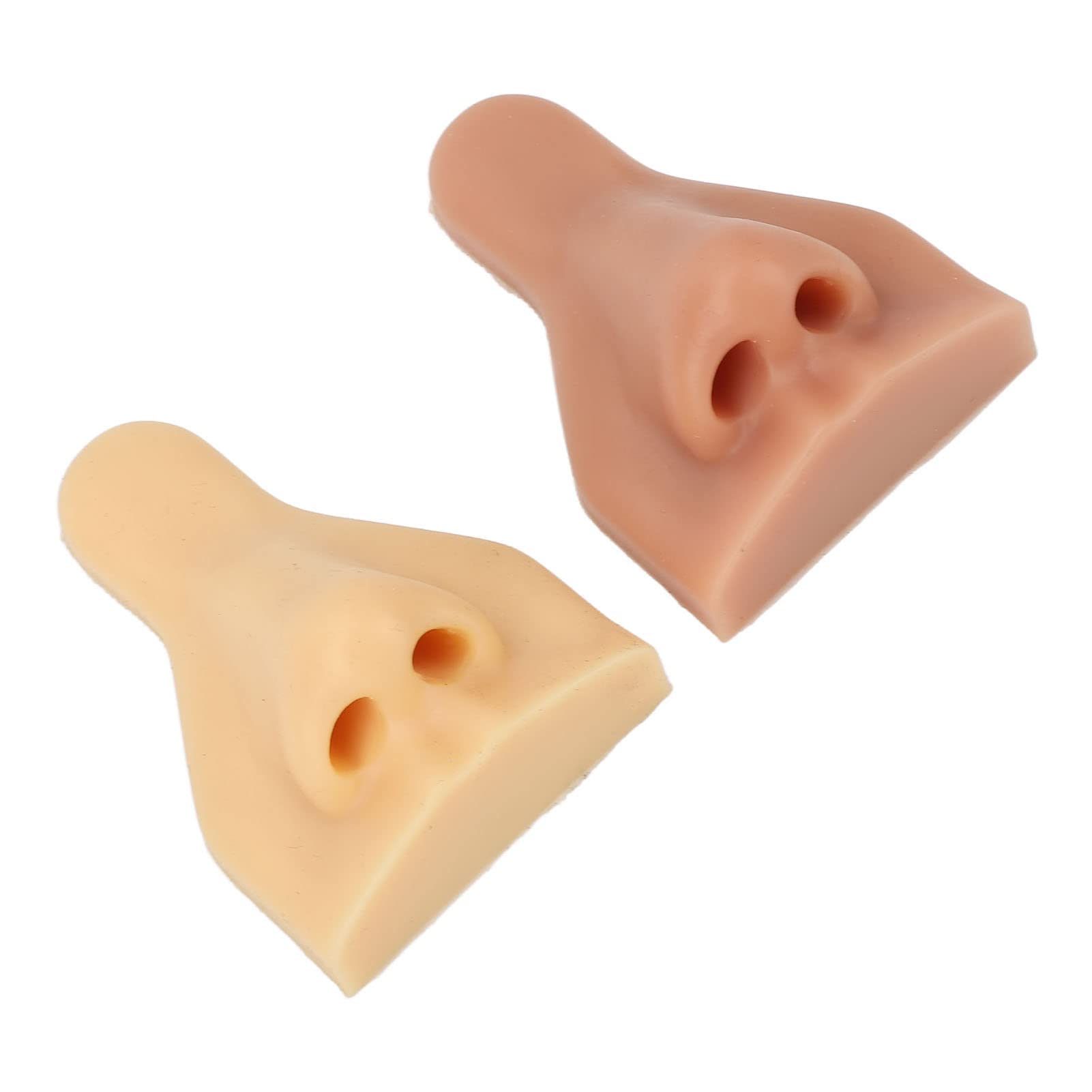 Snapklik.com : 2Pcs Silicone Nose Model, Soft Flexible 3D Nose Display ...