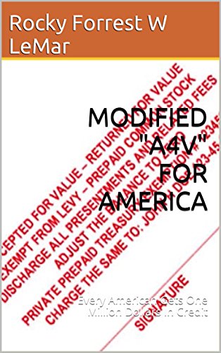 Amazon.com: MODIFIED "A4V" FOR AMERICA: Every American Gets One Million ...