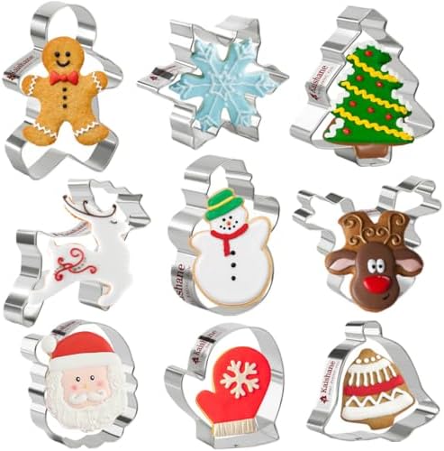 Orapink 3 Pieces Gnome Cookie Cutters Set for Baking Stainless Steel ...