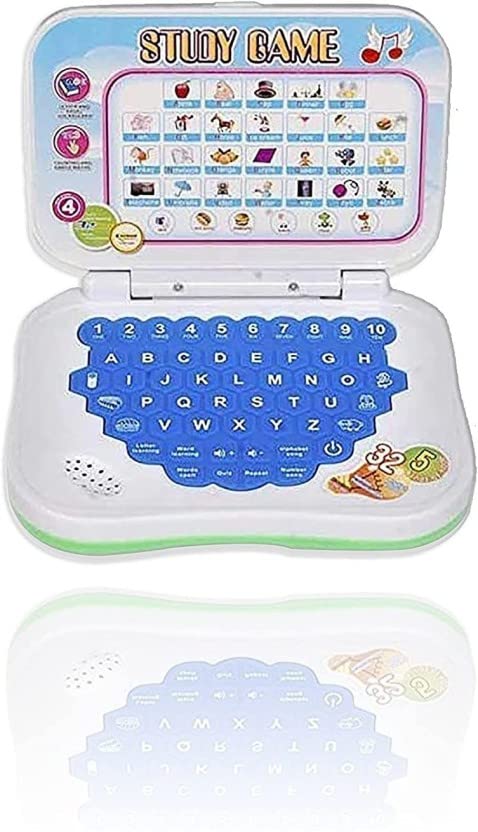 Toys Laptop ABC and 123 Learning for Kids with Words Sounds Music ...